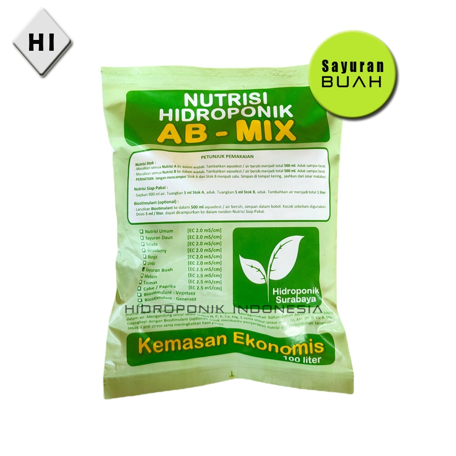 Jual Pupuk Nutrisi AB Mix Umum - All Variant | Shopee Indonesia