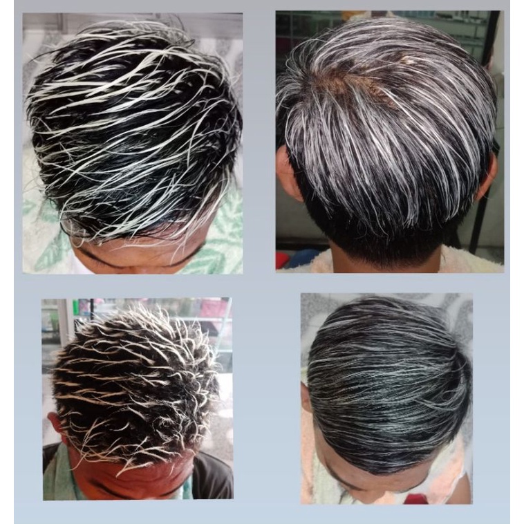 Jual PEWARNAAN RAMBUT (WARNA PUTIH) HASIL PEWARNAAN VIDEO REL HASIL ...