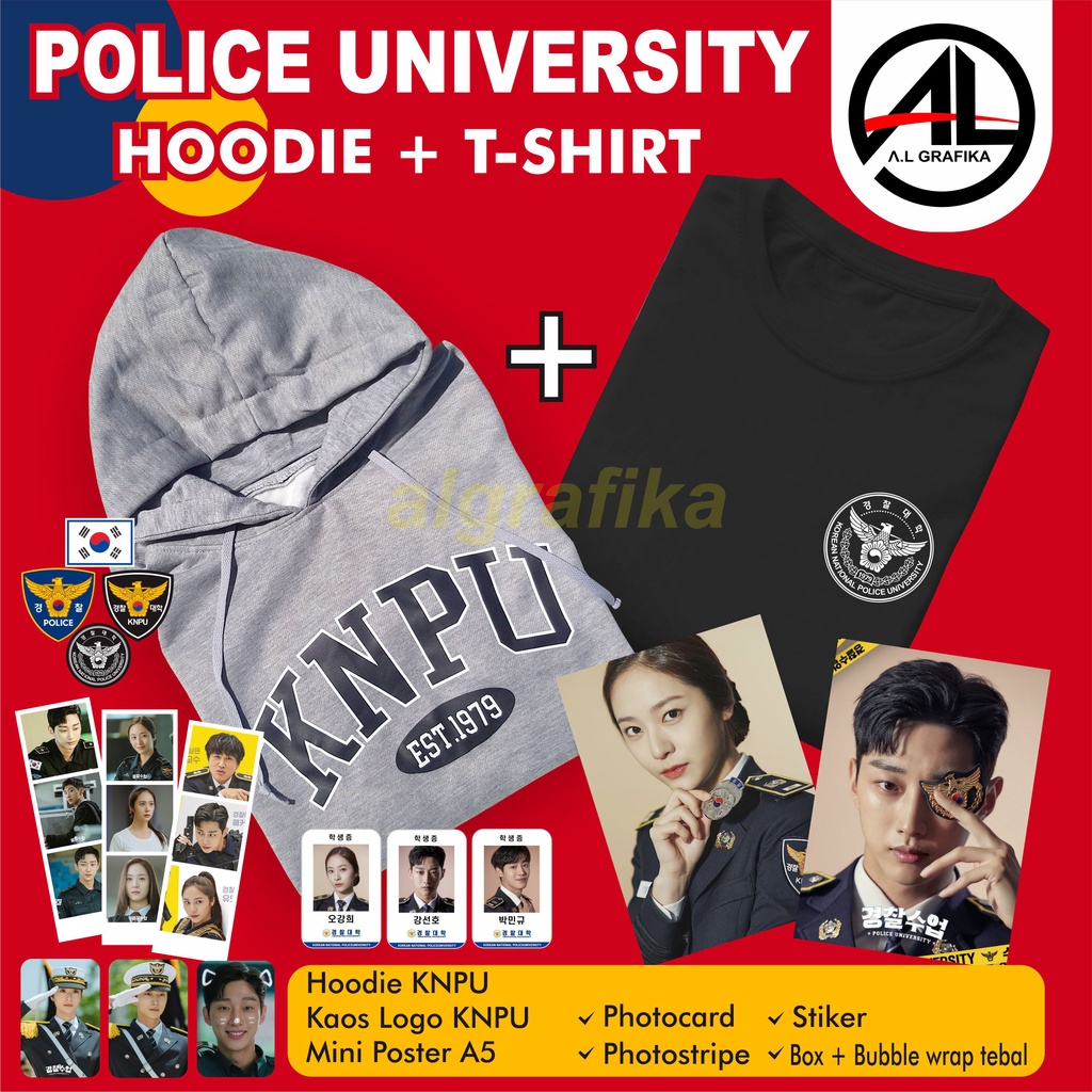 Jual POLICE UNIVERSITY HOODIE KNPU + KAOS POLICE UNIVERSITY KIT ...