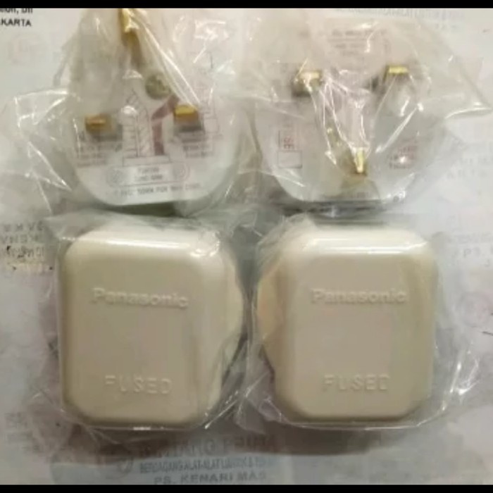 Jual Steker AC 3 Kaki Tipe WEJ9111W Merk Panasonic | Shopee Indonesia