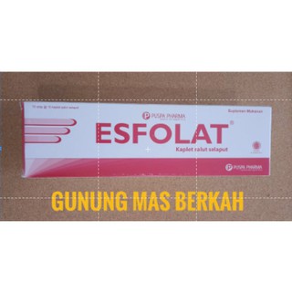 Jual ESFOLAT esfolat isi 10 tablet - Vitamin & Mineral Komplit untuk ...