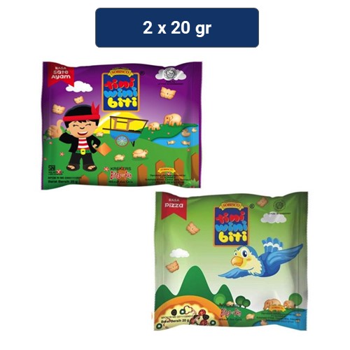 Jual Tini Wini Biti Biskuit Sate Ayam 20 gr + Tini Wini Biti Biskuit ...
