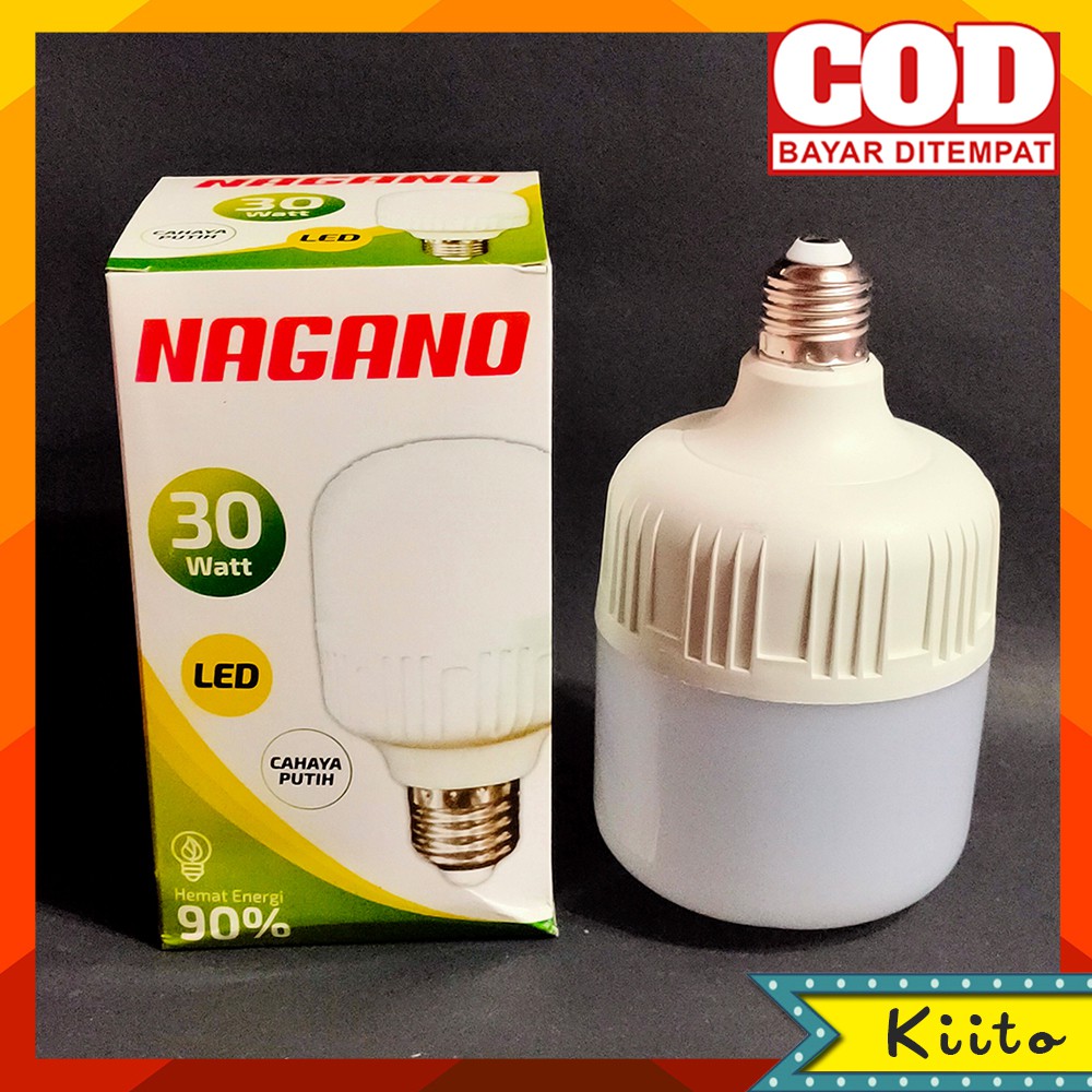 Jual LAMPU LED KAPSUL NAGANO 30 WATT ANTI PECAH | Shopee Indonesia