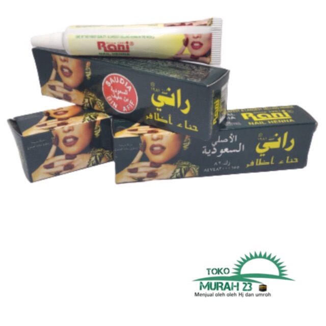 Jual Hena Kuku Rani / Hena Rani Original / Hena Arab / Pacar Kuku Hena Rani | Shopee Indonesia