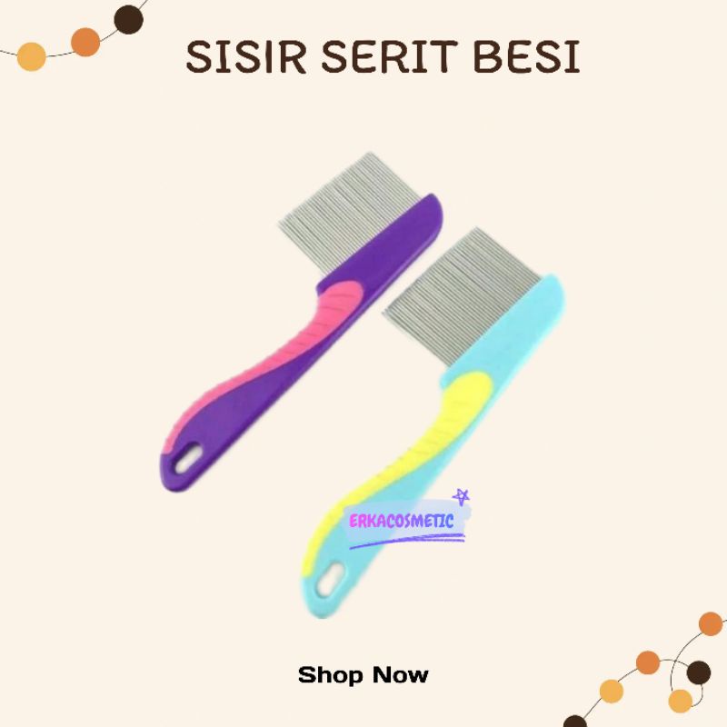 Jual SISIR SERIT BESI/SISIR KUTU/SISIR KETOMBE | Shopee Indonesia