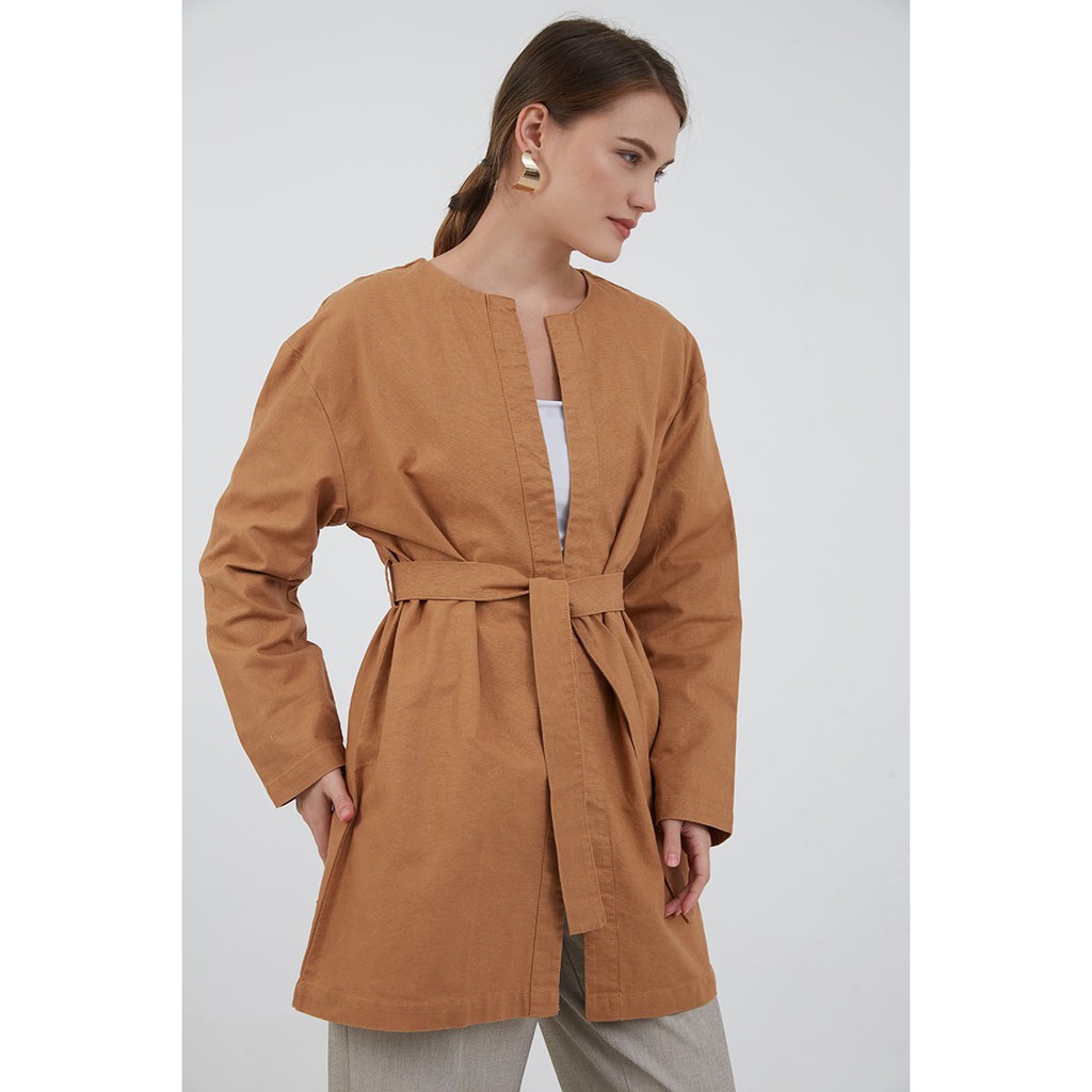 Jual Ayesha Sweet Outer Brown - Berrybenka Hijabenka Original Original ...