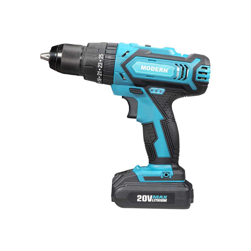 Jual MESIN BOR CAS BATERAI MODERN M20Li IMPACT DRILL 20VOLT bor kayu ...