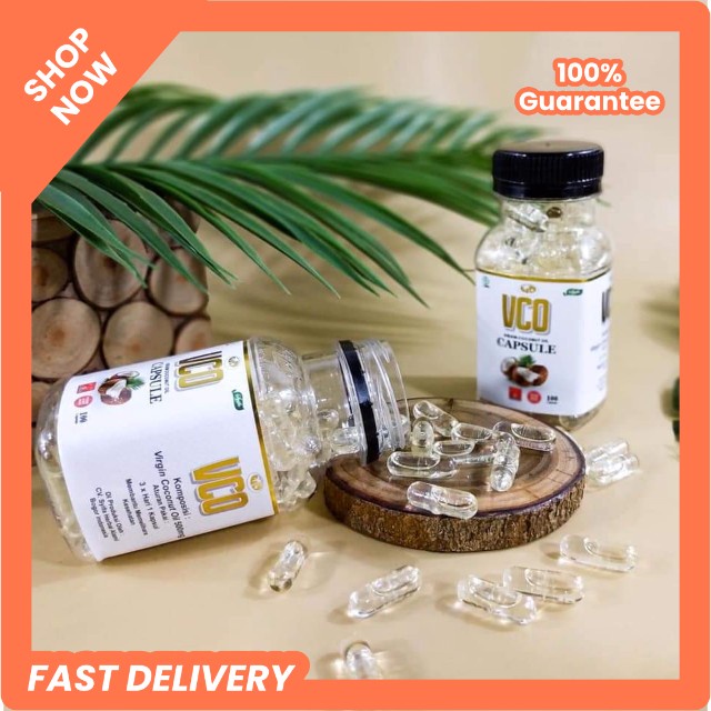 Jual Virgin Coconut Oil VCO Capsule Syifa Herbal Alami 100 Kapsul ...