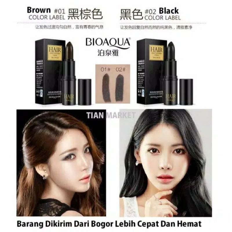 Jual Hair Pen Colour Semir Pewarna Rambut Model Stick Indonesia|Shopee ...