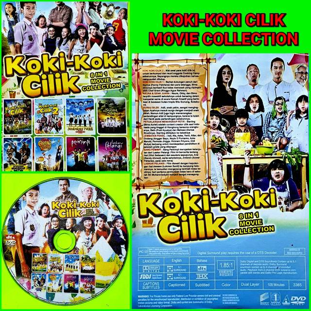 Jual KASET KOKI-KOKI CILIK MOVIE COLLECTION | Shopee Indonesia