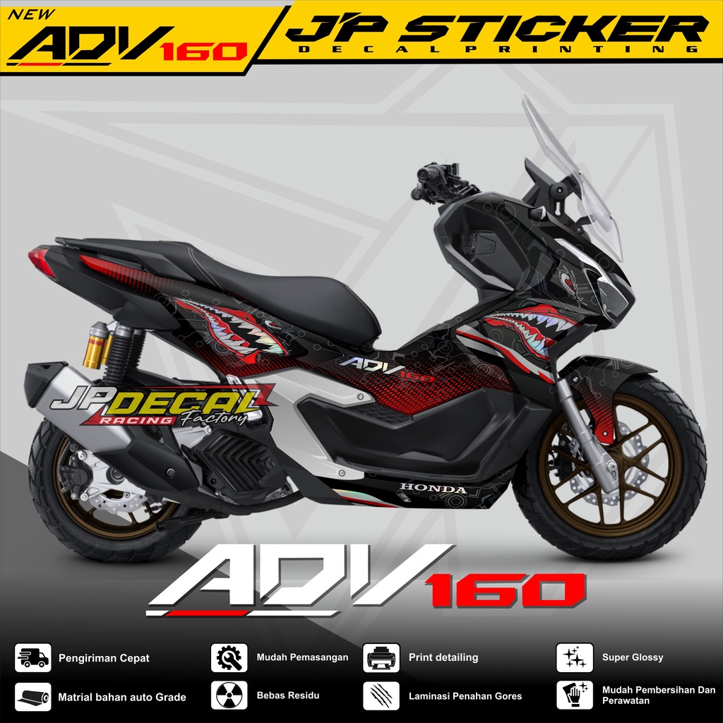 Jual Sticker Decal ADV 160 2022 Fullbody - Stiker Dekal Honda new ADV ...