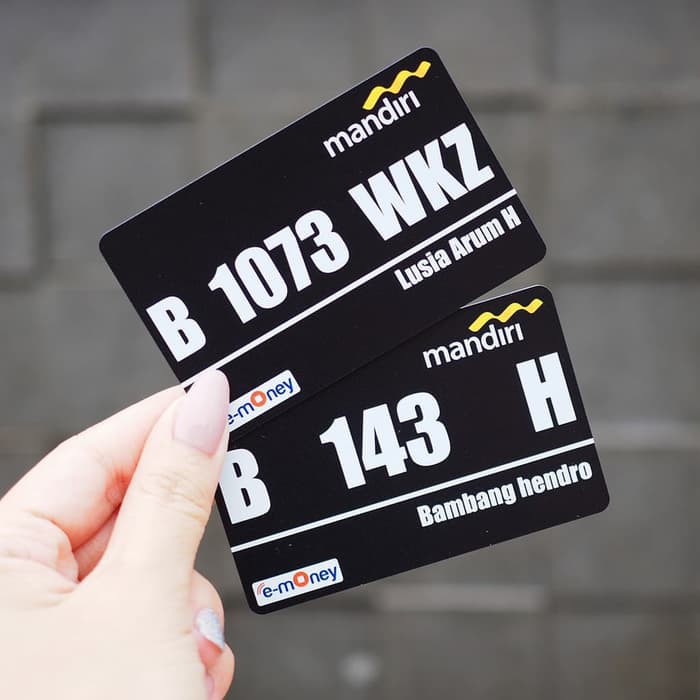 Jual Cetak eMoney/eToll Custom Desain Bebas Suka Suka Cetak 1 Sisi ...