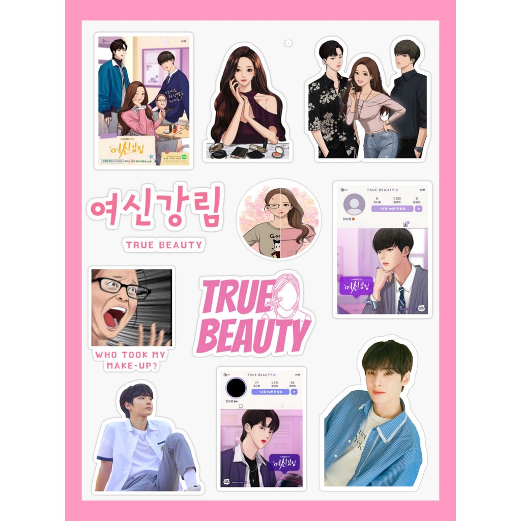 Jual True Beauty Sticker / StartUp Sticker | Shopee Indonesia