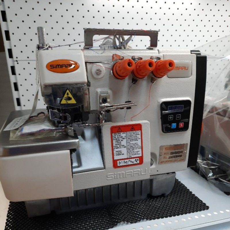 Jual Mesin neci 3 benang Direct Servo Simaru SM 880D-3 Meja Lokal Kaki ...