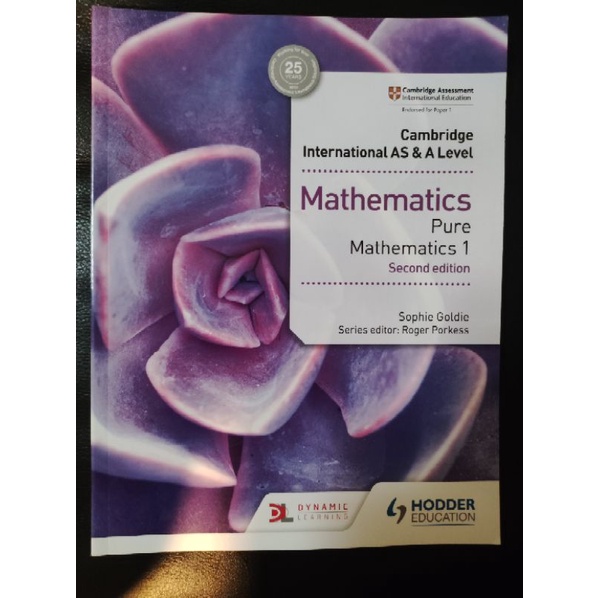 Jual Cambridge International AS & A Level Mathematics Pure Mathematics 1 Second Edition | Shopee ...