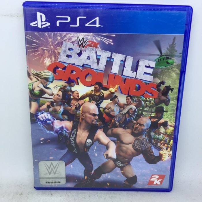 Jual BD PS4 W2K Battle Grounds WWE Battlegrounds Battleground | Shopee ...