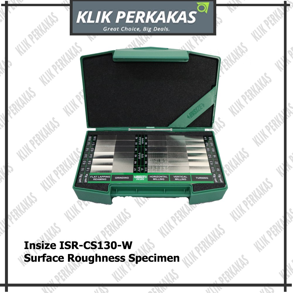 Jual Insize ISR-CS130-W Surface Roughness Specimen set | Shopee Indonesia Jual Insize ISR-CS130-W Surface Roughness Specimen set | Shopee Indonesia