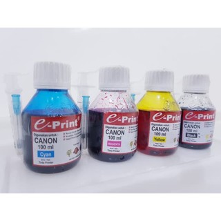 Tinta Refill Canon Eprint 100ml/Tinta Printer E-print Bulk Ink 100ml ...