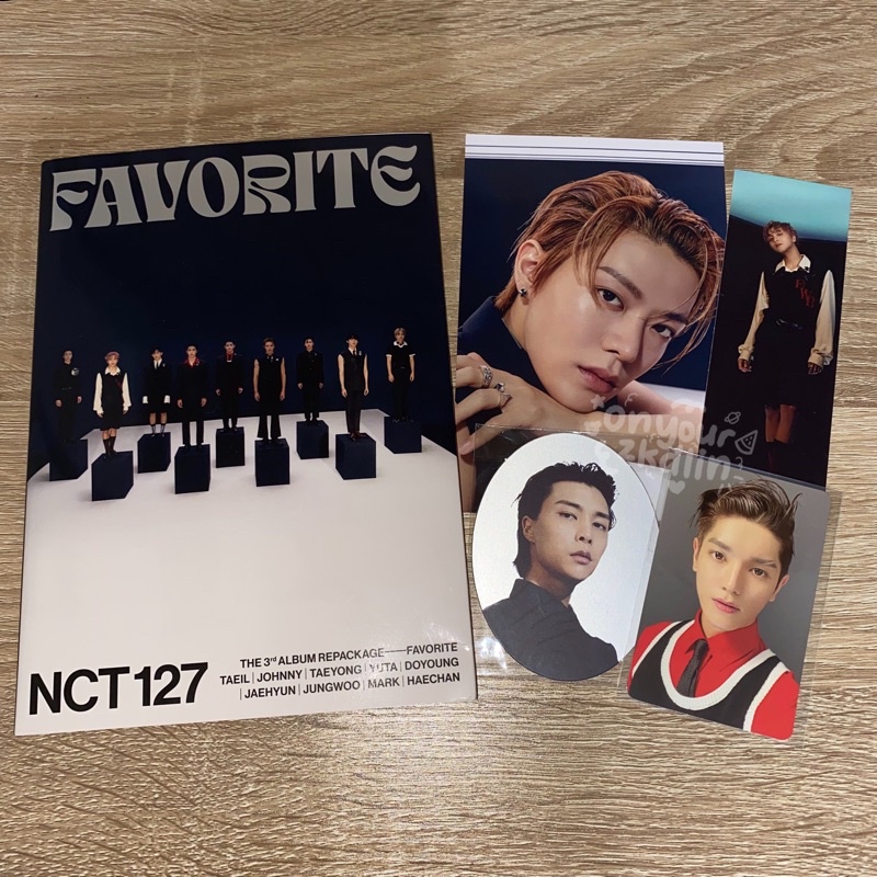 Jual Album Favorite NCT 127 Classic Ver || PC CC Bookmark Postcard ...