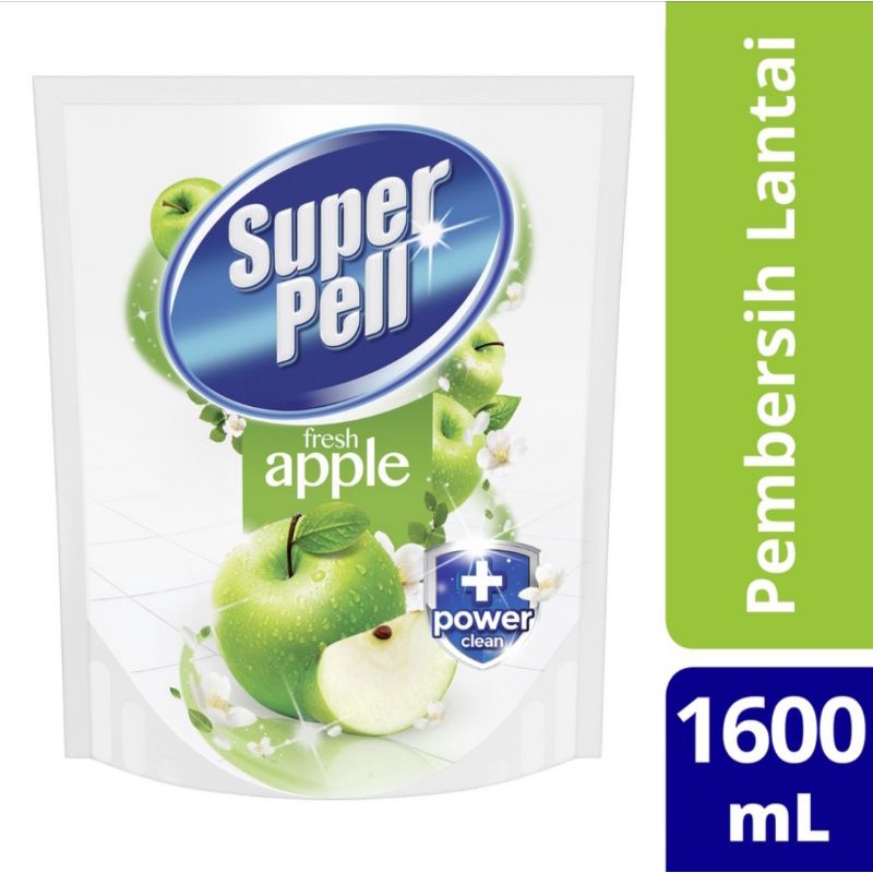 Jual Super Pell Lemon Ginger pembersih lantai 1,6 ml Pembersih lantai ...