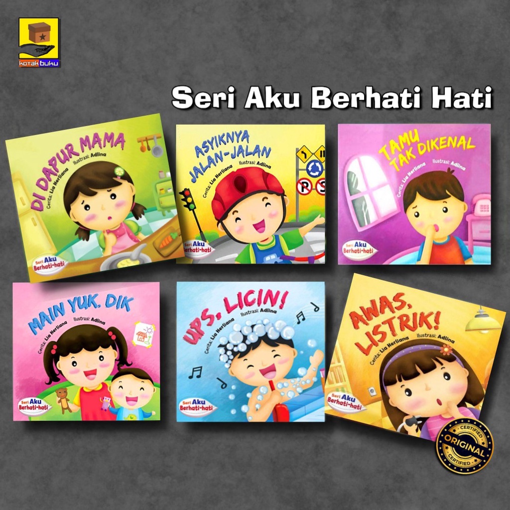 Jual Seri Aku Berhati Hati Main Yuk Dik / Asyiknya Jalan Jalan / Buku Cerita Anak / Buku Anak Tk ...