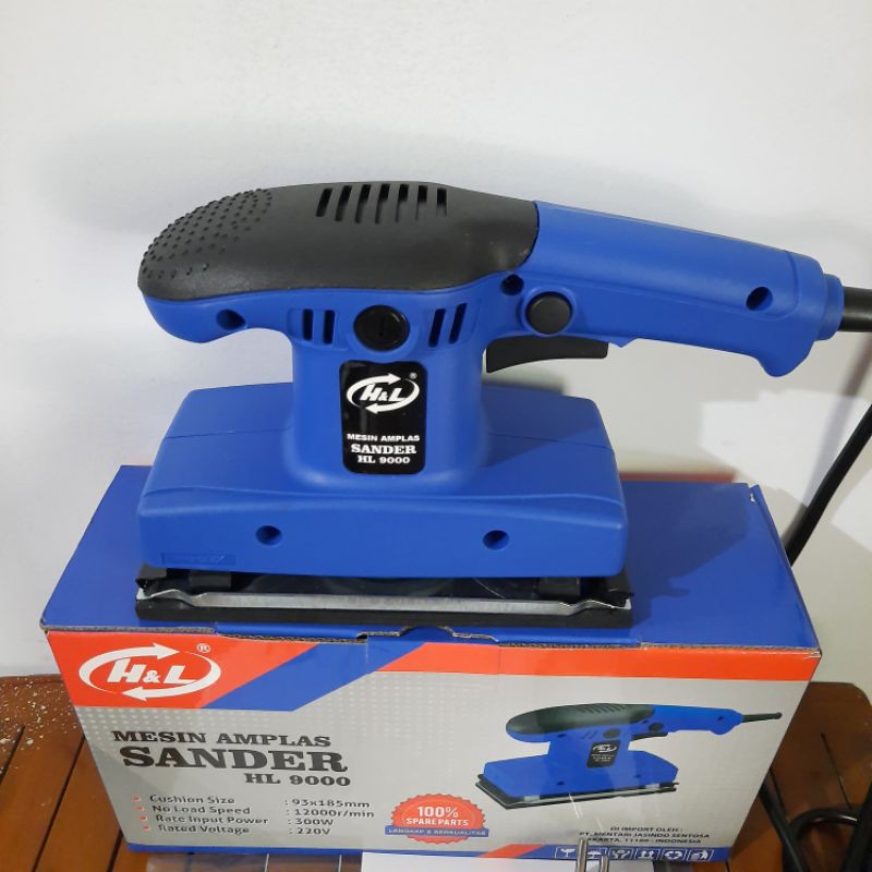 Jual Mesin Amplas Sander H&L 9000 Mesin Amplas Kayu Finishing | Shopee ...