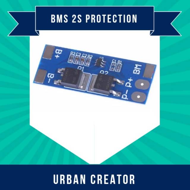 Jual Modul BMS 2S Proteksi dan Balancing Baterai Lithium 18650 | Shopee ...