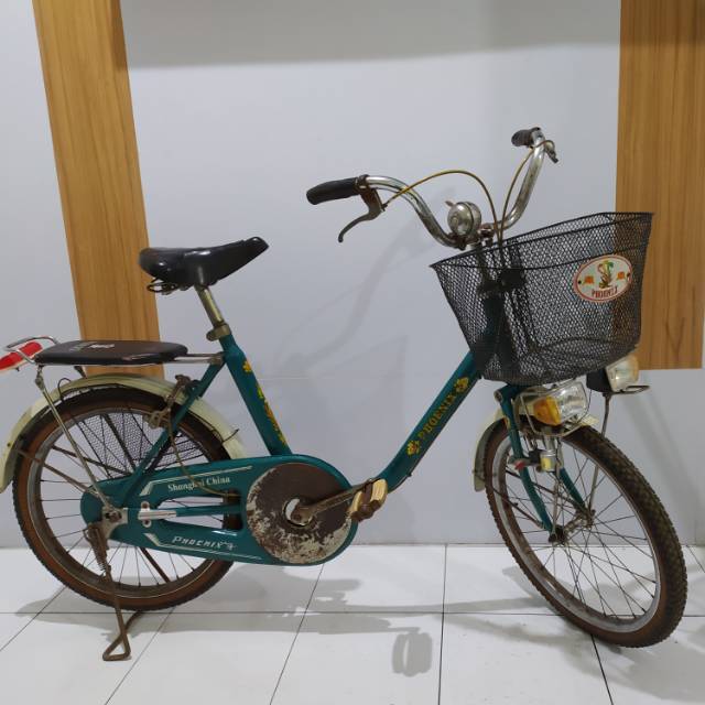 Jual Sepeda mini phoenix ukuran 20 kondisi Ori siap gowes atau jadi ...