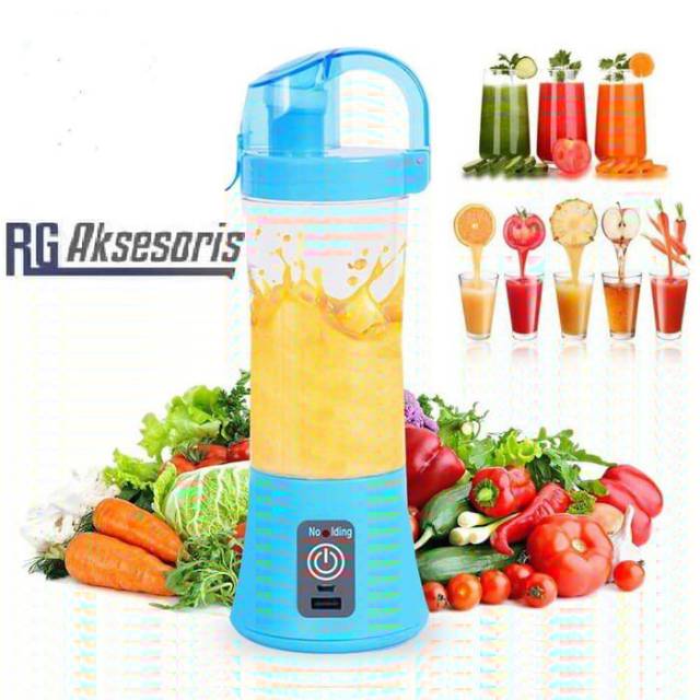 Mini Blender Portabel USB 380ML / Blender Jus USB | Shopee Indonesia