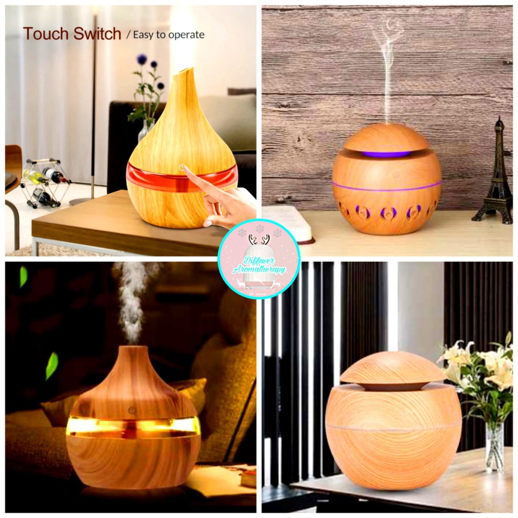 HUMIDIFIER WOOD SERIES DIFFFUSER DIFUSER AROMATERAPI AROMA TERAPI ...