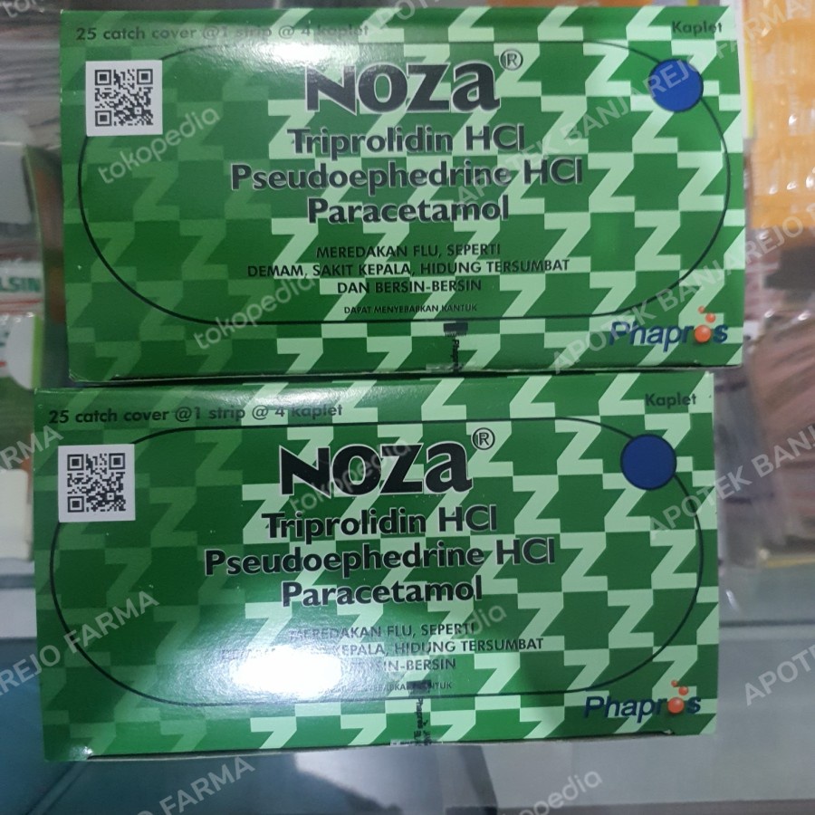 Jual Noza Flu Demam Box 25 Strip | Shopee Indonesia