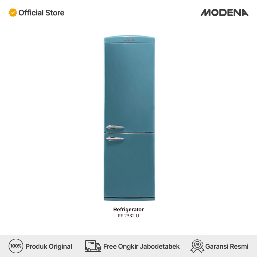 Jual MODENA Refrigerator - RF 2332 U | Shopee Indonesia