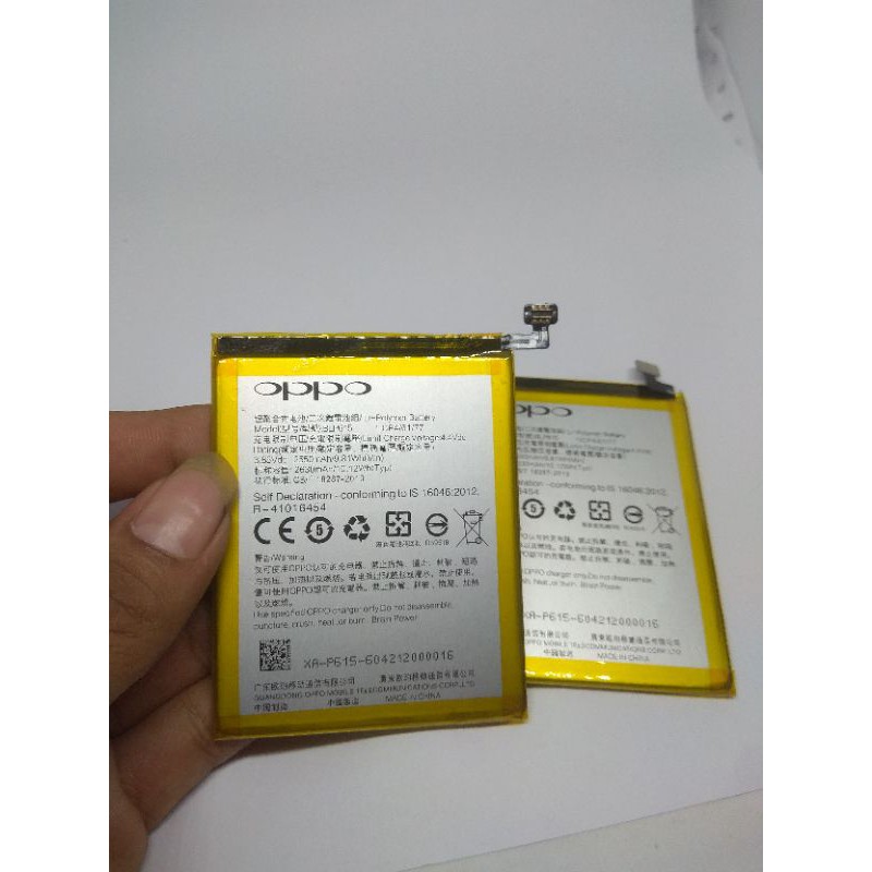 Jual BATERAI BATTERY BATRE OPPO A37/A37F NEO 9 BLP615 ORIGINAL BATERAI ...