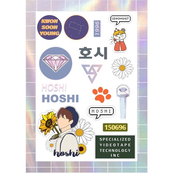 Jual sticker SEVENTEEN cute aesthetic KPOP carat sebong | Shopee Indonesia