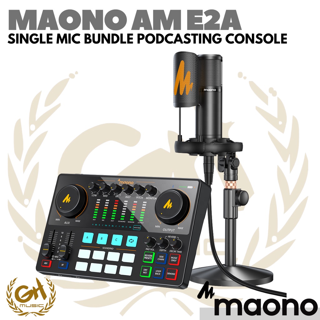 Jual MAONOCASTER E2 SINGLE MIC BUNDLE | MAONO AME2A PODCAST, RECORDING, LIVE STREAM Indonesia ...