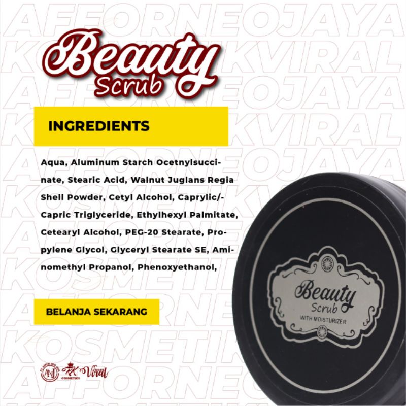 Jual beauty scrab / Lulur ORIGINAL ISI 250ml | Shopee Indonesia