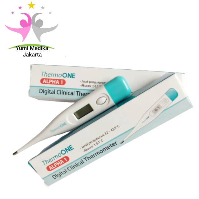 Jual TERMOMETER DIGITAL ONEMED/TERMOMETER DIGITAL ALPHA 1/TERMOMETER ...