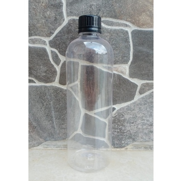 Jual Botol Kosong - Wadah Cairan - Botol Bening - Botol Plastik 500 ml ...