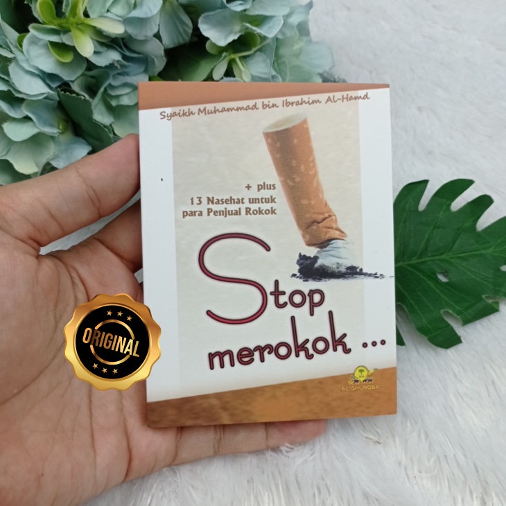 Jual Buku Stop Merokok Plus 13 Nasehat Untuk Para Penjual Rokok ...