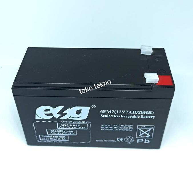 Jual Aki Kering 12V 7Ah | Aki UPS 7Ah Battery Kering Aki - Box Power ...