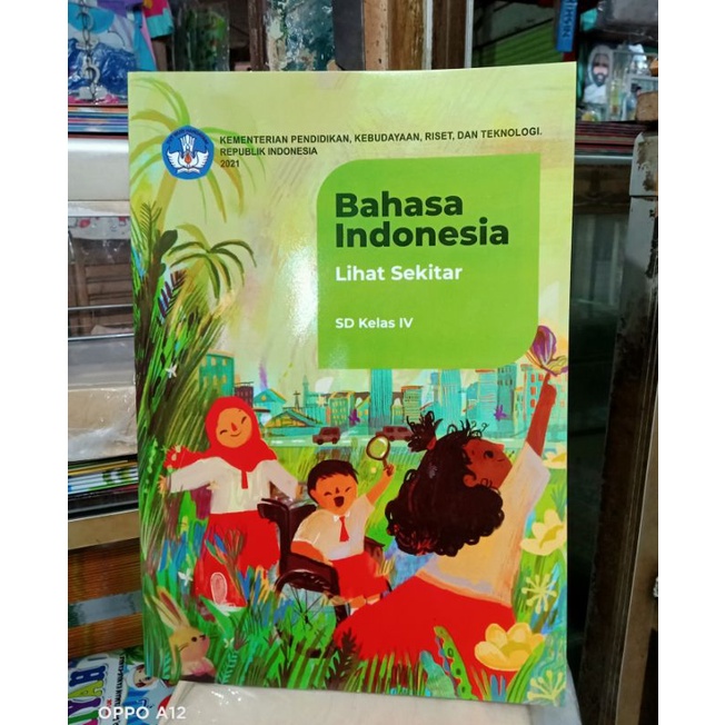 Jual Buku Paket Bahasa Indonesia kelas 4 SD Kurikulum Merdeka 2021 | Shopee Indonesia