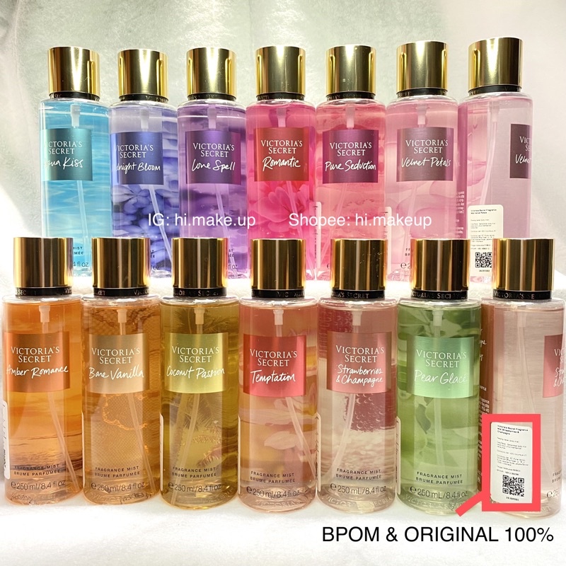Jual VICTORIA SECRET VS Body mist /fragrance mist (BPOM & ORIGINAL 100% ...