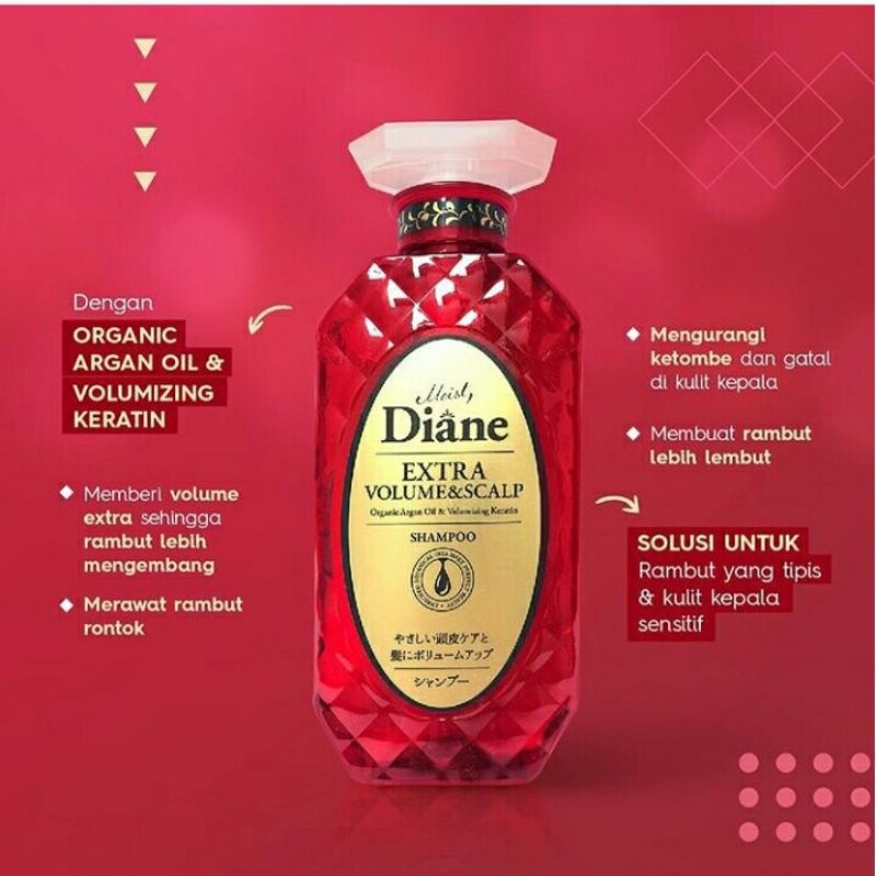 Jual Moist Diane Shampoo Volume&Scalp | Shopee Indonesia