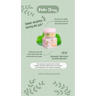 Jual PAKET DAILY SKINCARE MAKO BY SERIS(serum7,5 ml, Day&Night cream ...