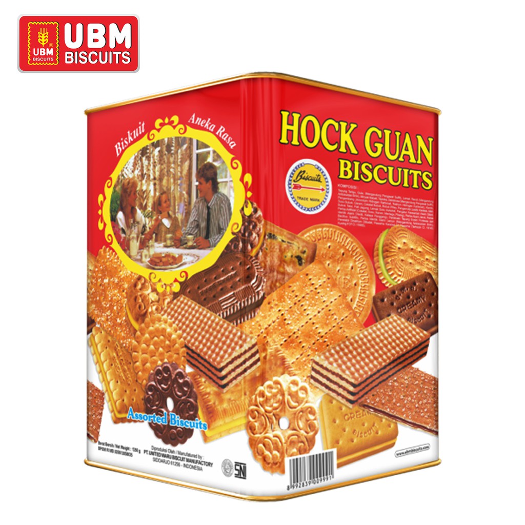 Jual UBM Biscuits Hock Guan Assorted 1350g | Shopee Indonesia