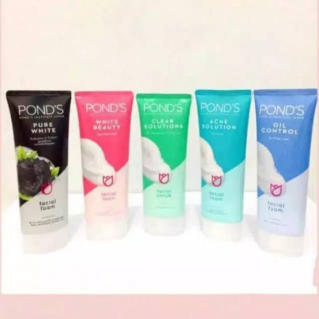 Ponds Facial Foam 50gr /all varian pond s sabun cuci / pencuci muka ...