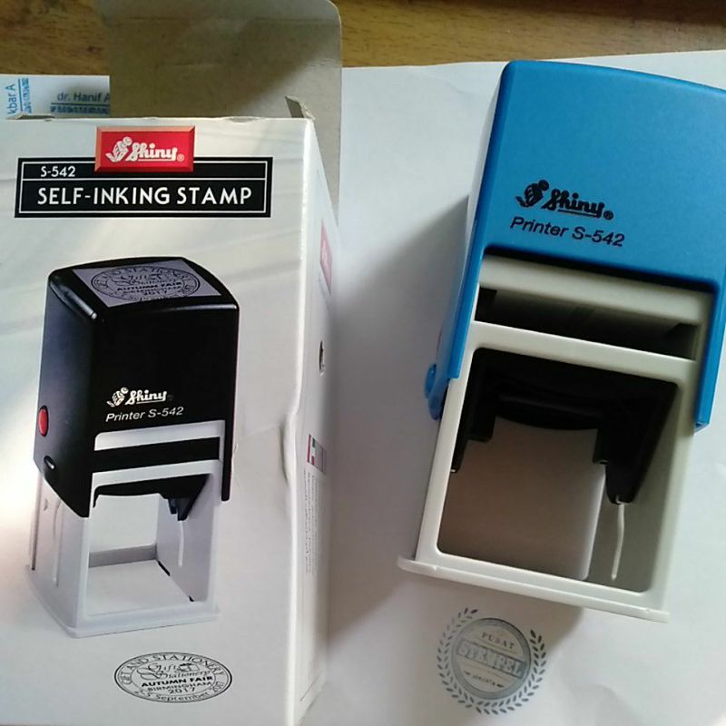 Jual Stempel Shiny S542 costum | Shopee Indonesia