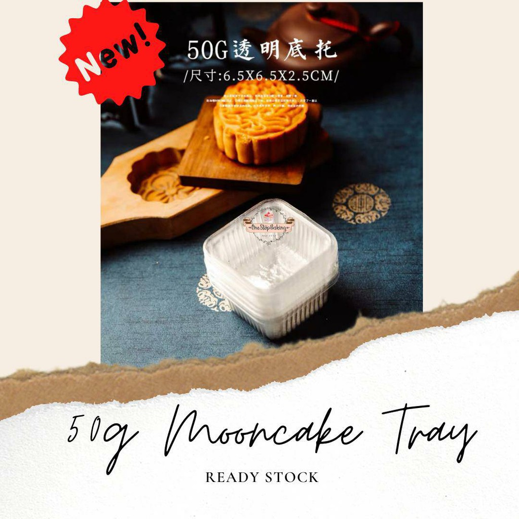 Jual Mooncake Tray Transparant 50 gr | Shopee Indonesia