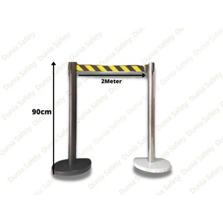 Jual Tiang Antrian Stainless Pita Police Line | Shopee Indonesia