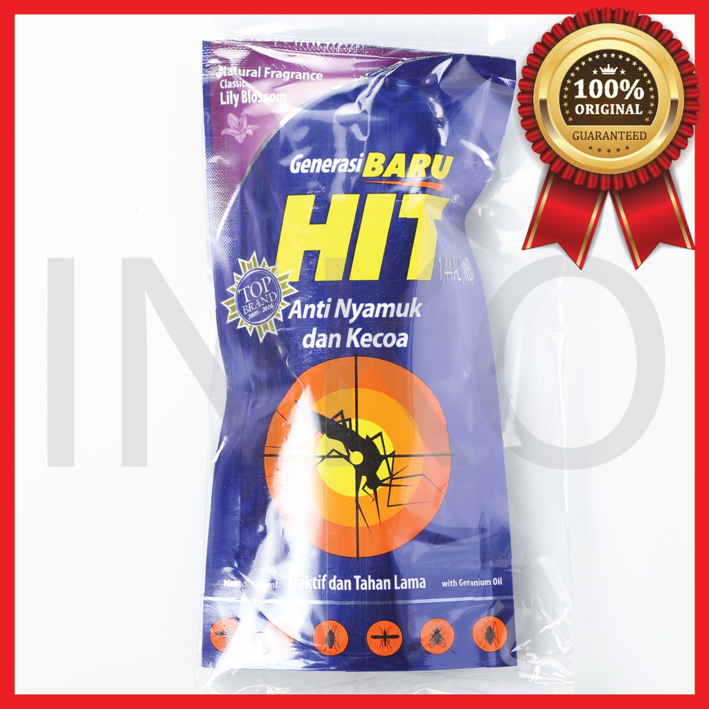 Jual HIT SPRAY OBAT NYAMUK CAIR CLASSIC LILY BLOSSOM REFILL POUCH 175ML ...
